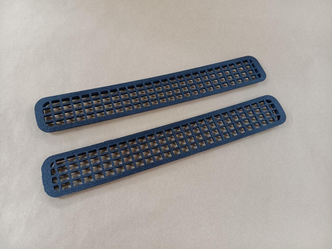 1973-1980 Chevrolet C/k Defrost Duct Grills – Deluxe Design & Fab